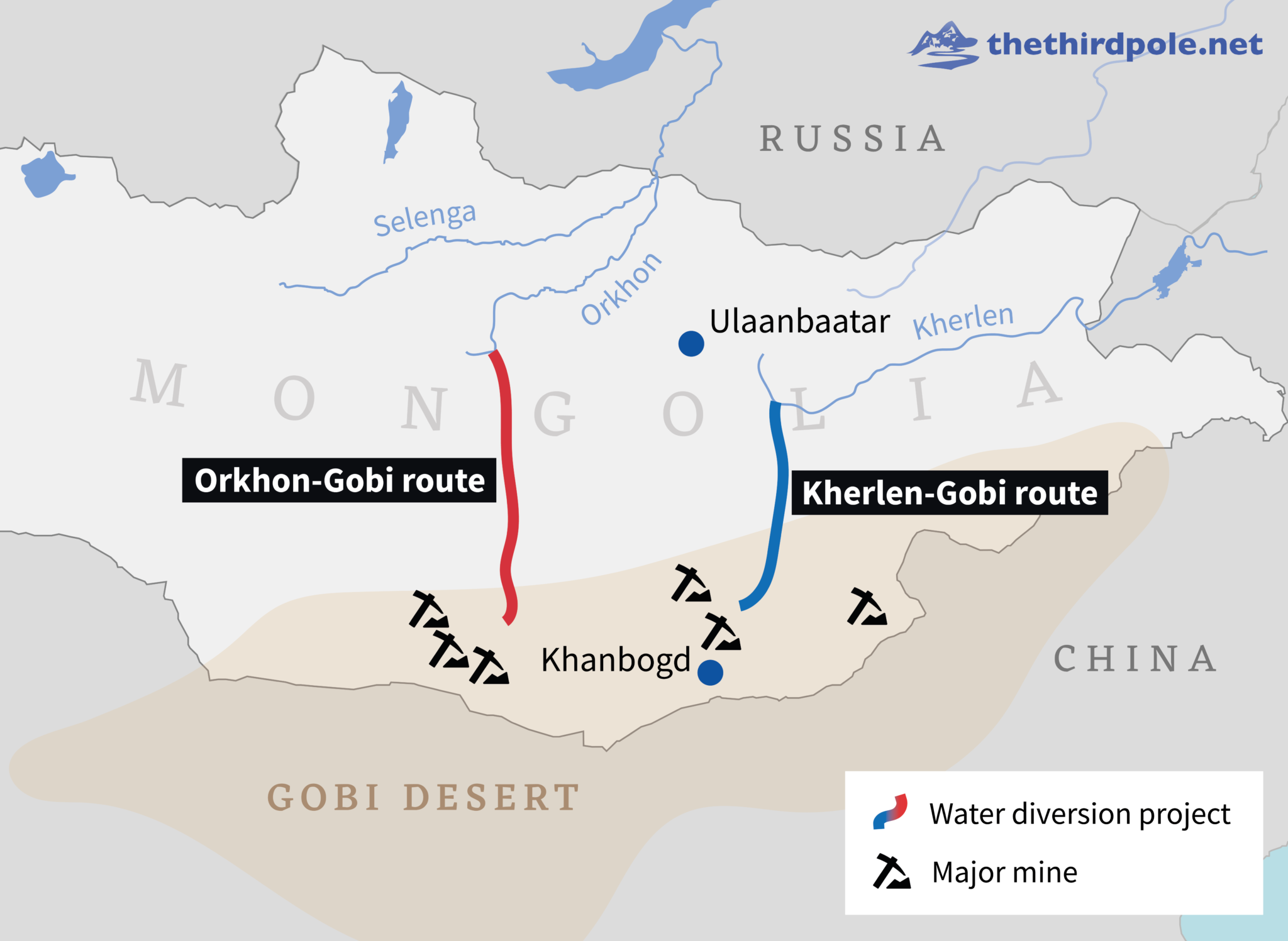 “Blue Horse” Project Seeks to Suck Water from Kherlen and Orkhon Rivers ...