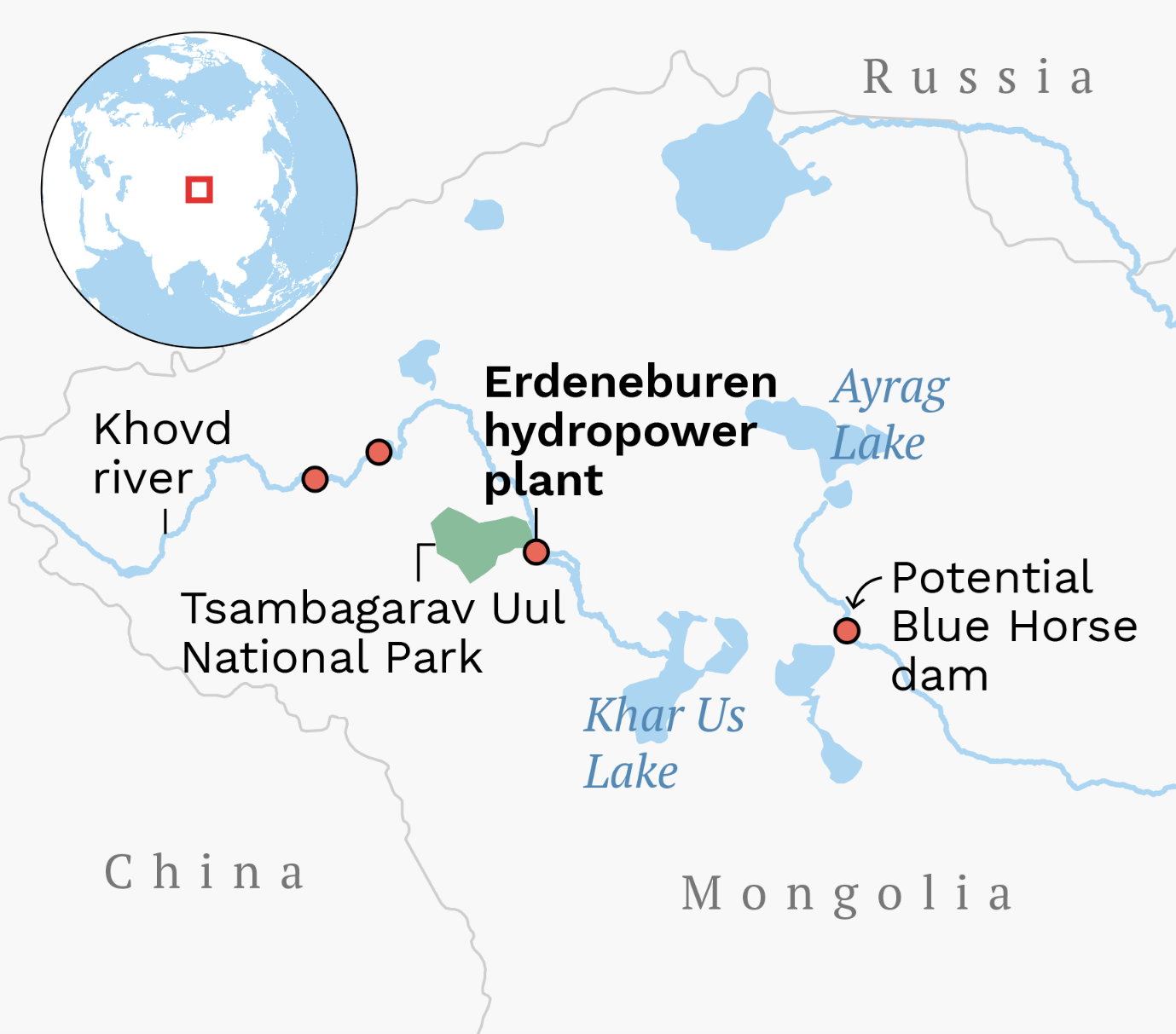 Erdeneburen hydropower project in Mongolia contradicts “Green Belt and ...